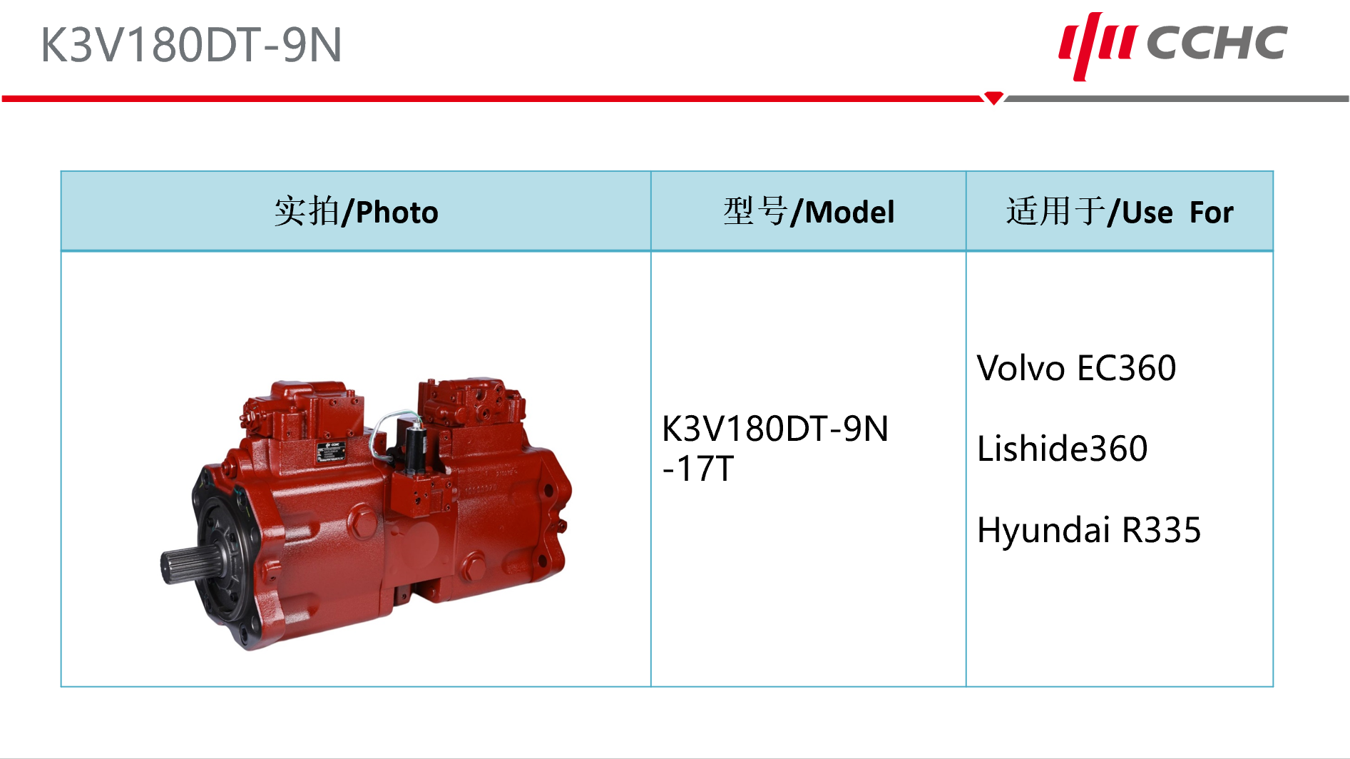 Buy AP4VO180TVNW-108255H hydraulic pump on CCHC